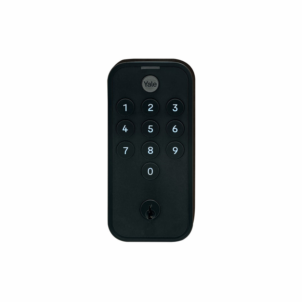 Yale TYE Digital Lock, Black Color, with PIN and Manual Key – Asco